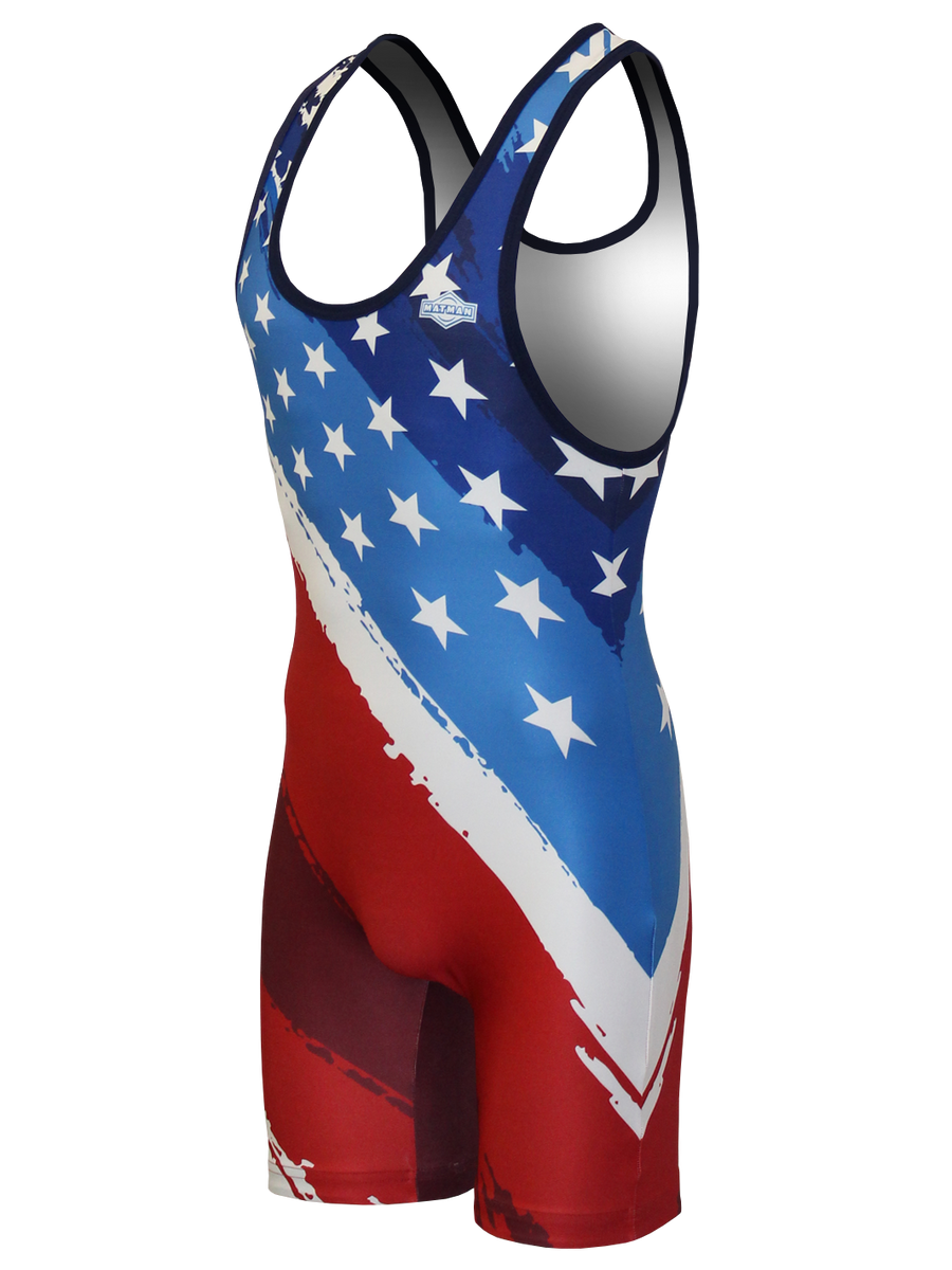 The U.S.A. Pledge Men's Singlet – Matman Wrestling Company