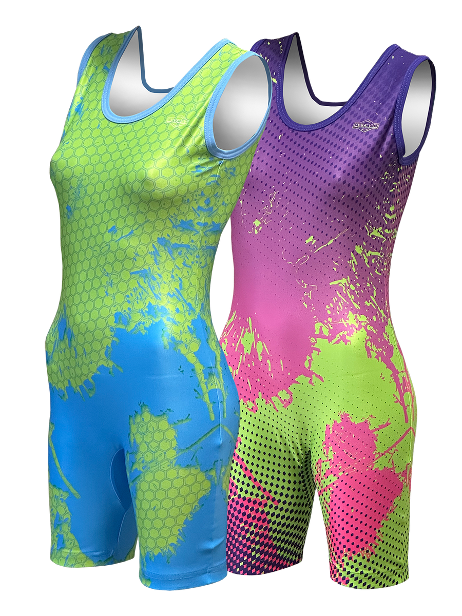 The Splatter X Series Women's Singlet – Matman Wrestling Company