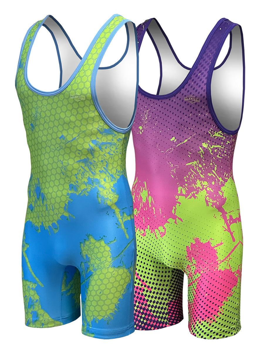 The Splatter X Series Men's Singlet – Matman Wrestling Company