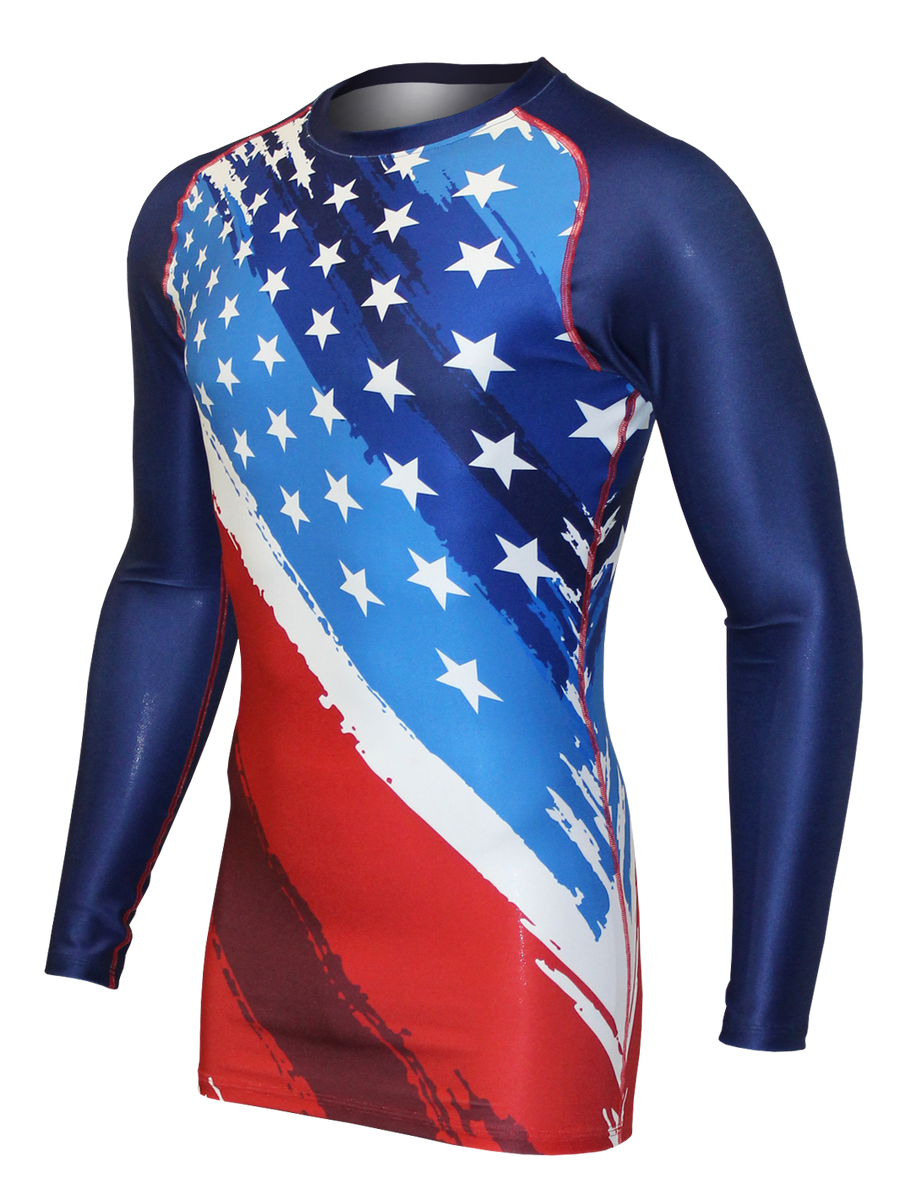 The U.S.A. Pledge Rashguard – Matman Wrestling Company
